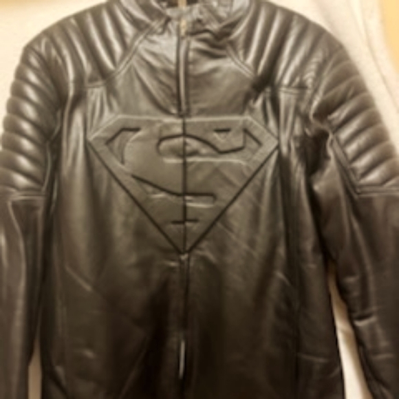 Jackets & Coats | Mens Black Superman Jacket | Poshmark